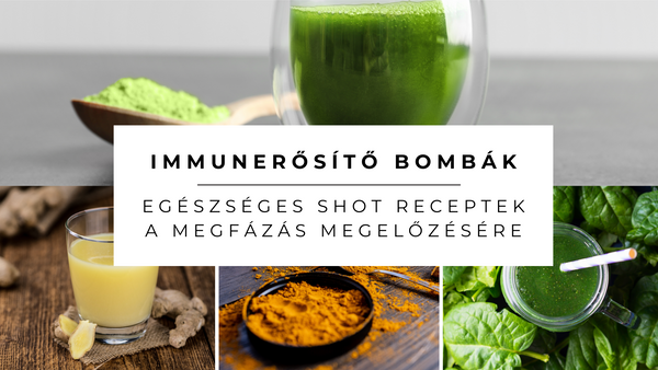 Immunerősítő bombák – Egészséges shot receptek a megfázás megelőzésére